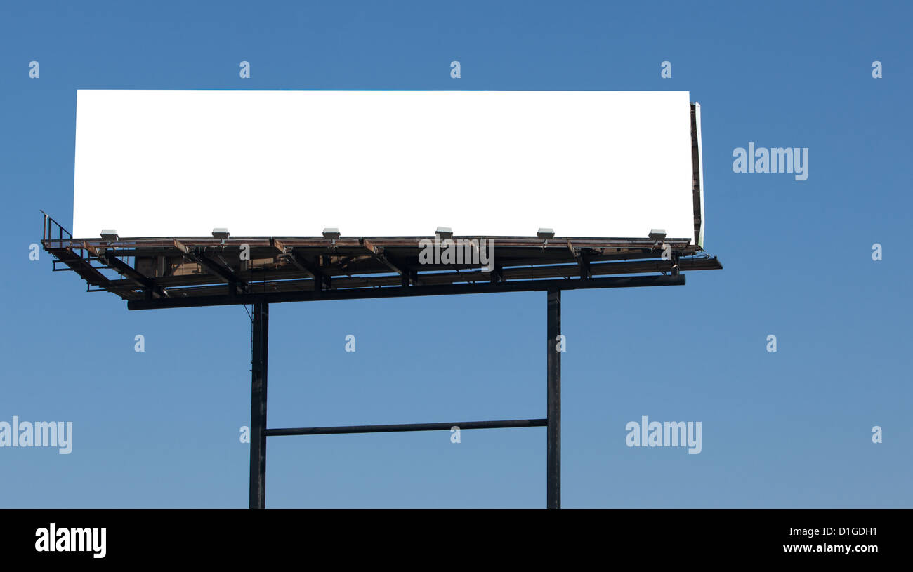A Bland Billboard for your Text or Image Stock Photo - Alamy