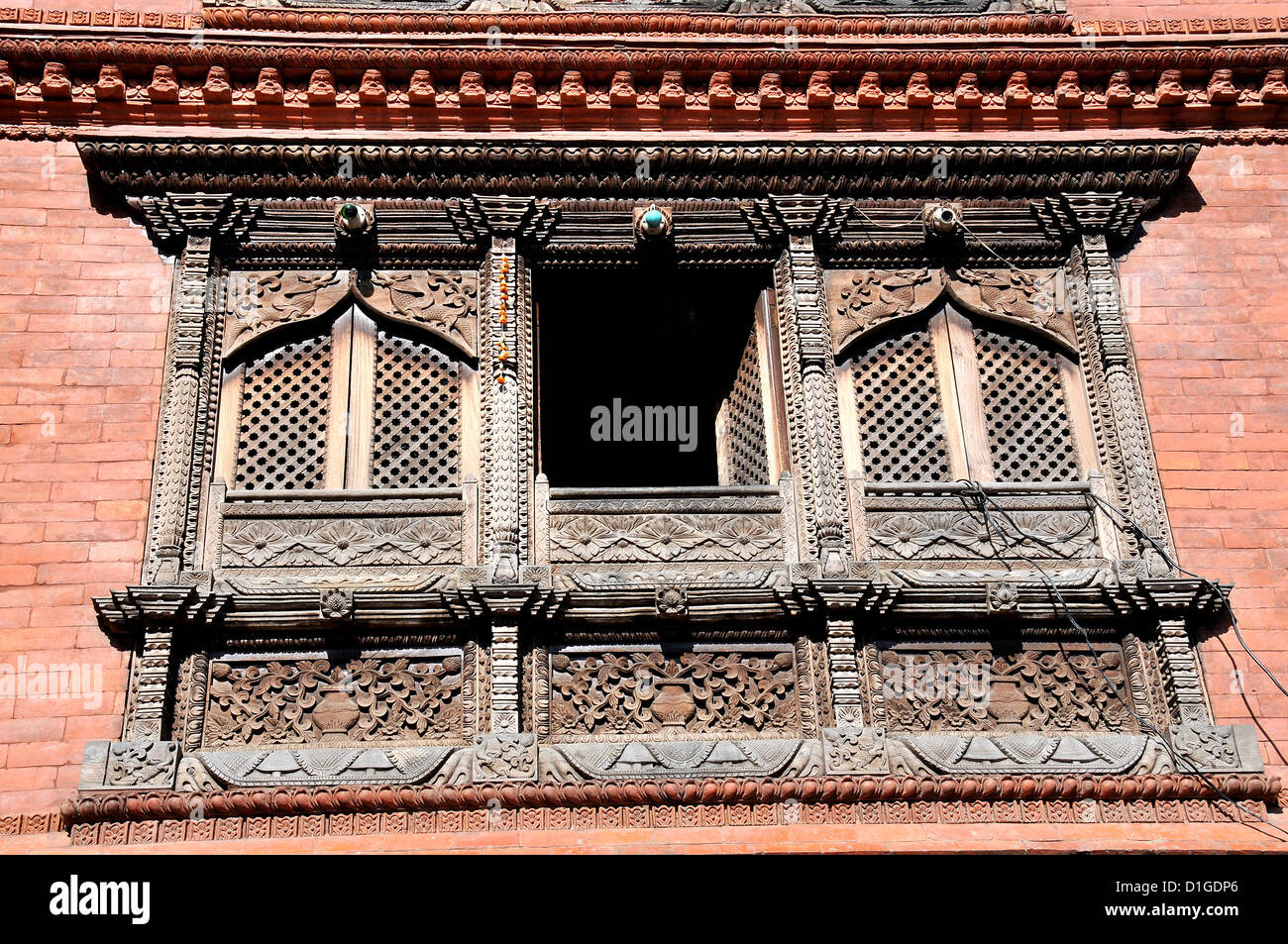 house details, window, Swayambunath, Kathmandu, Nepal Stock Photo - Alamy