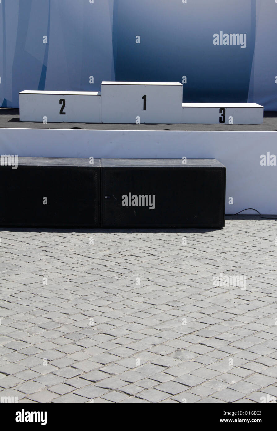 winners podium at sports event Stock Photo - Alamy