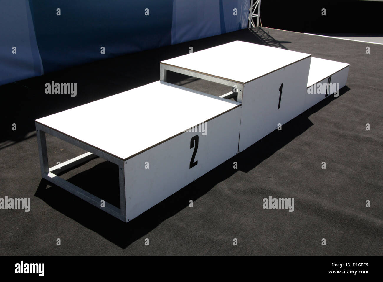 winners podium at sports event Stock Photo - Alamy