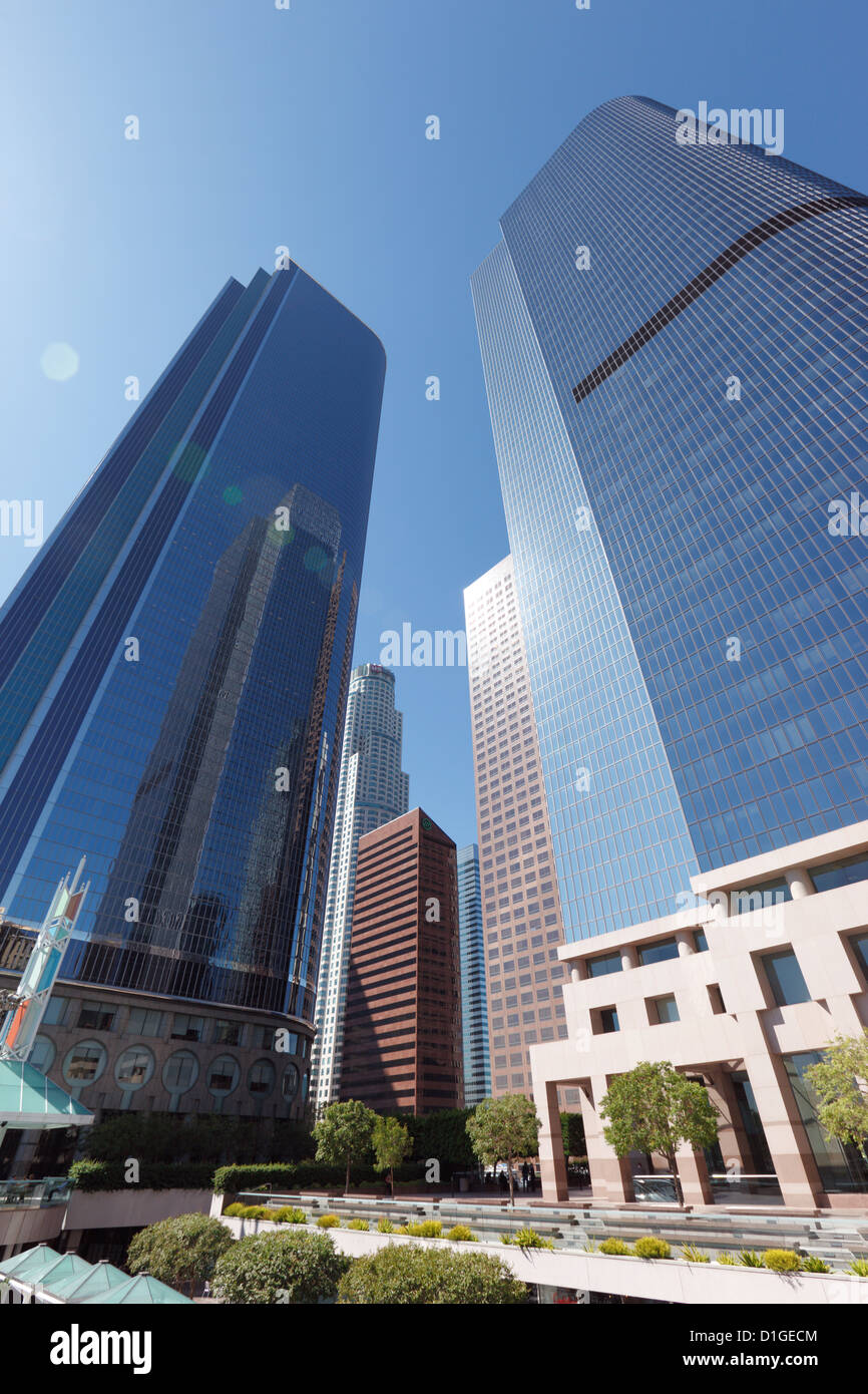 Modern office buildings in Los Angeles, California, USA Stock Photo - Alamy