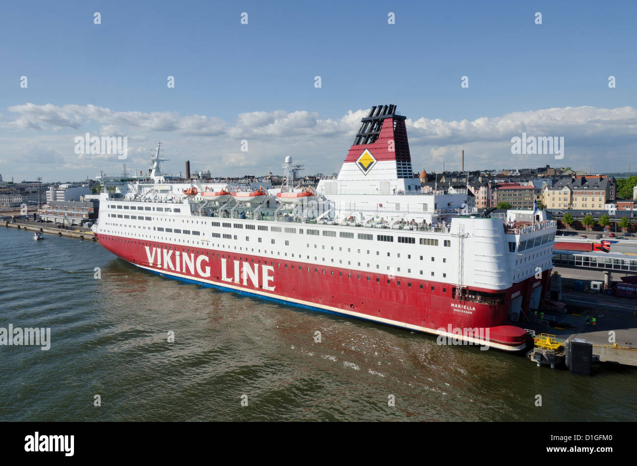Viking Line Ferry, Helsinki, Finland, Scandinavia, Europe Stock Photo ...