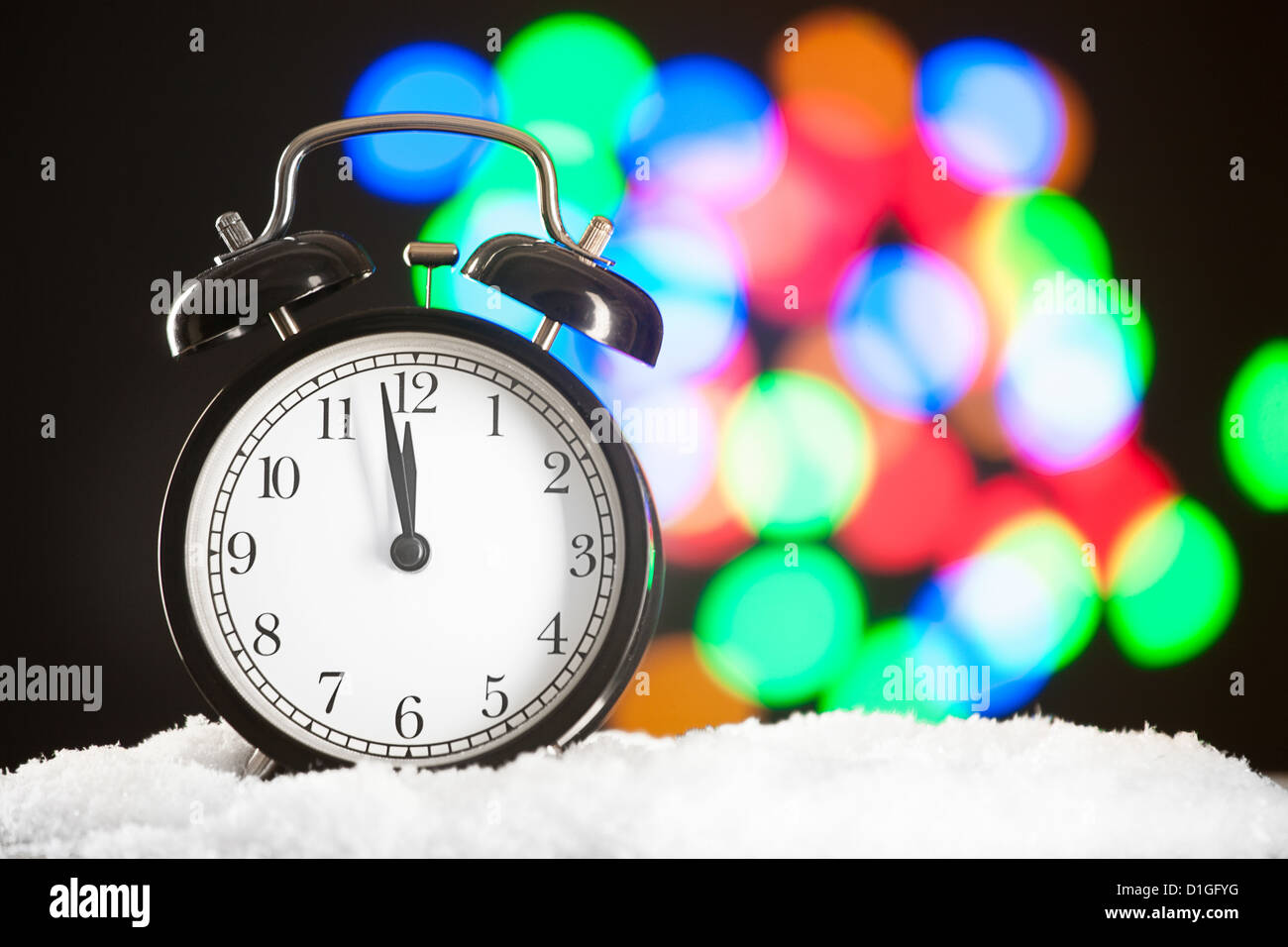 Analog light clock green hi-res stock photography and images - Alamy