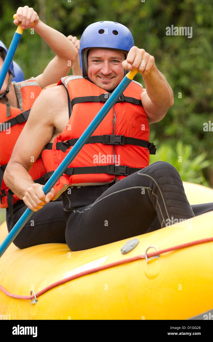 Whitewater rafting wetsuit hi-res stock photography and images - Alamy