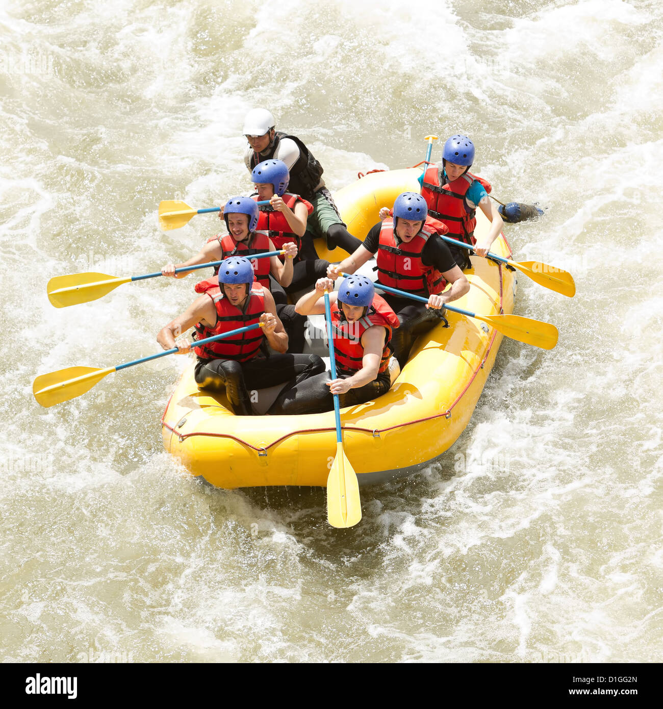 Raft pilot hi-res stock photography and images - Alamy