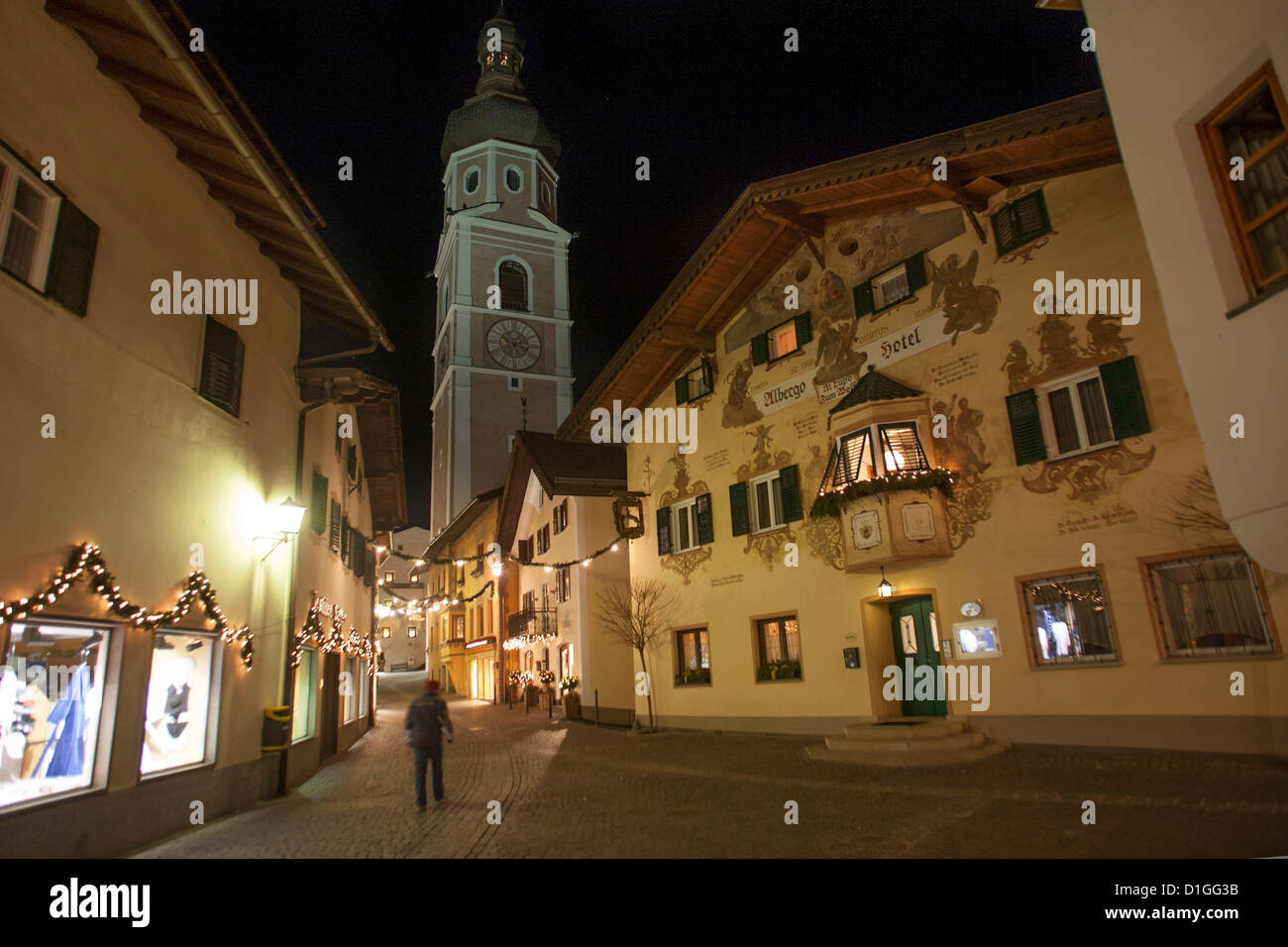 Italy,Trentino Alto Adige,Bolzano, Castelrotto city Stock Photo - Alamy