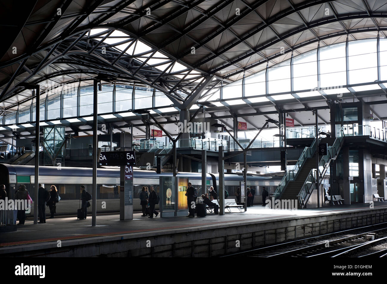 Australian train stations hi-res stock photography and images - Alamy