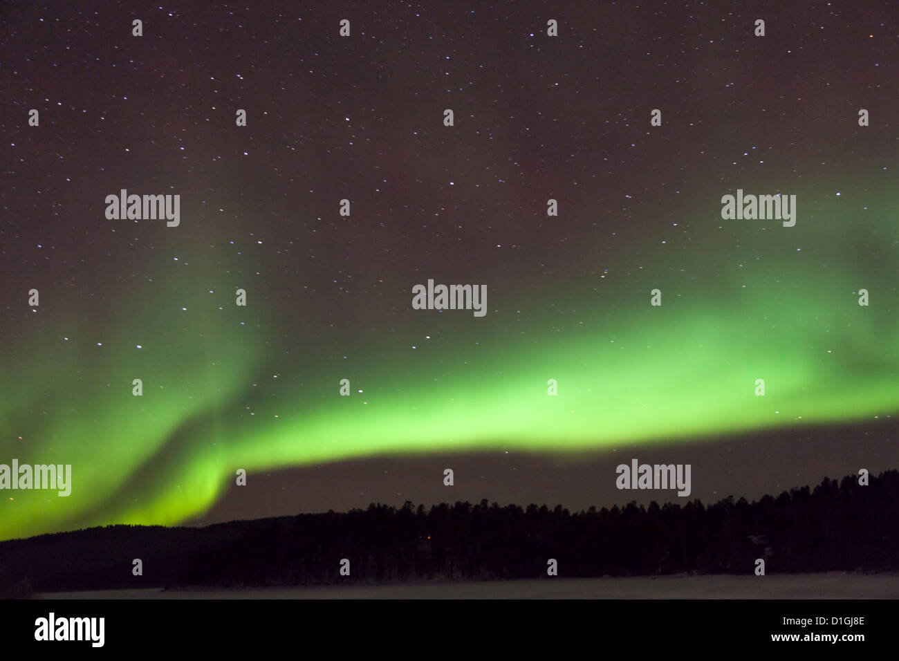 Lake inari aurora hi-res stock photography and images - Alamy