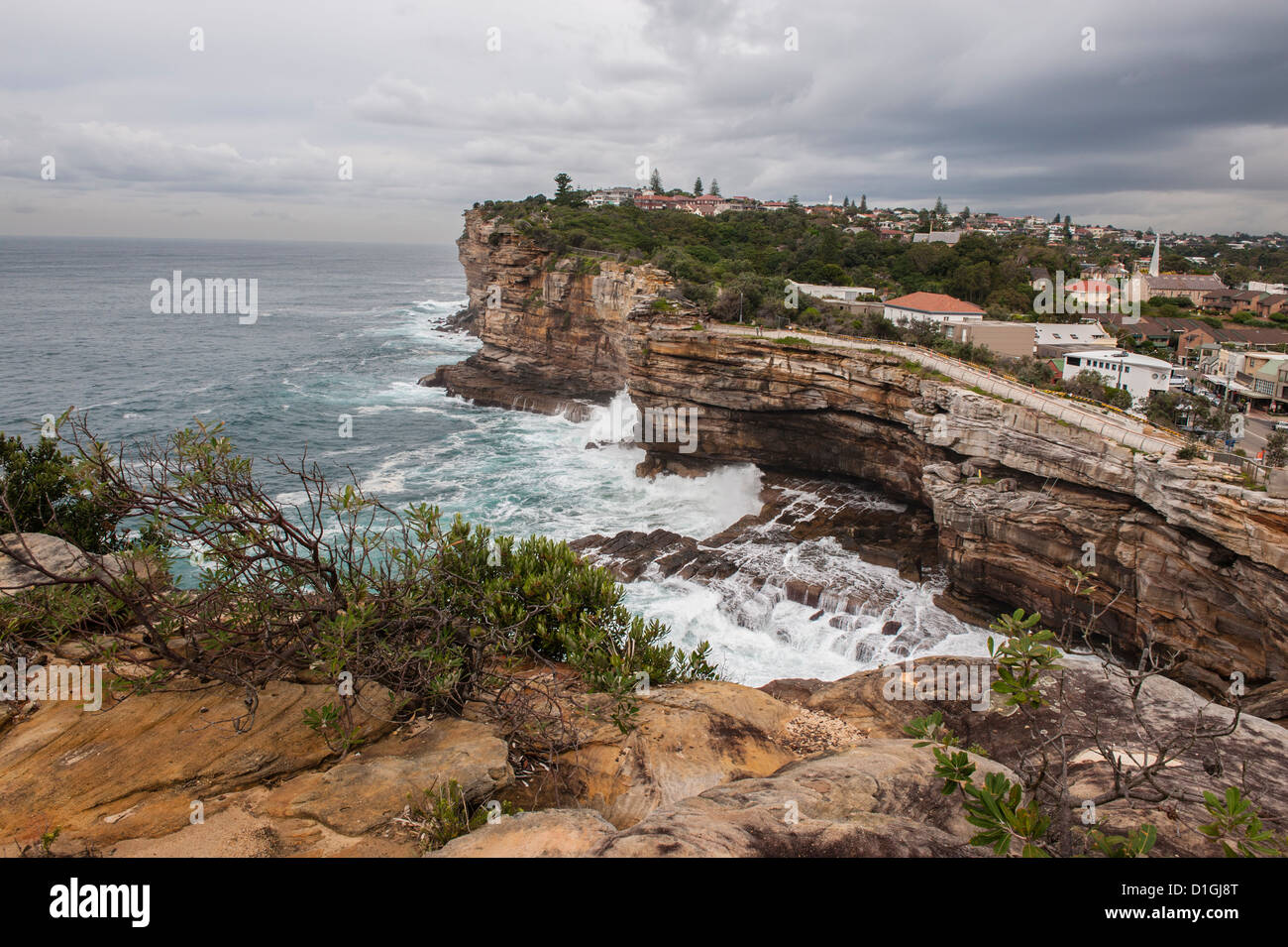The walk along the sea front in the Eastern suburbs of Sydney is ...