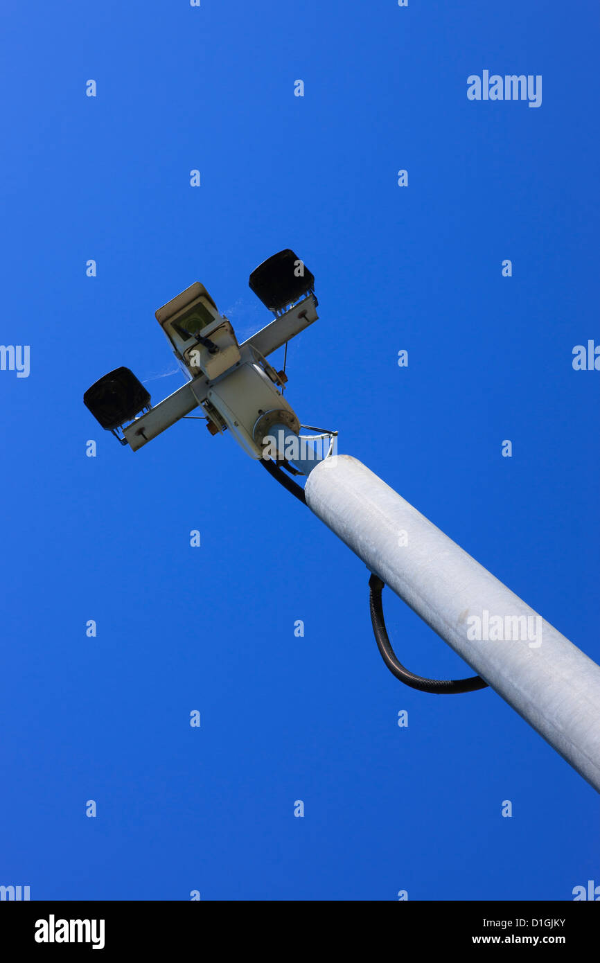 Cctv security camera on pole hi-res stock photography and images - Alamy