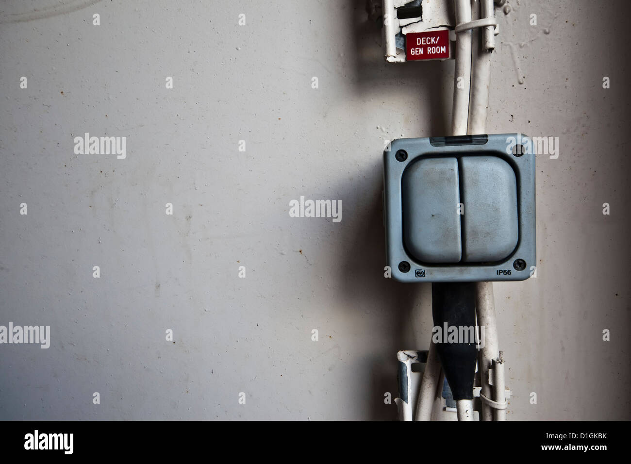 Engine room light switch hi-res stock photography and images - Alamy