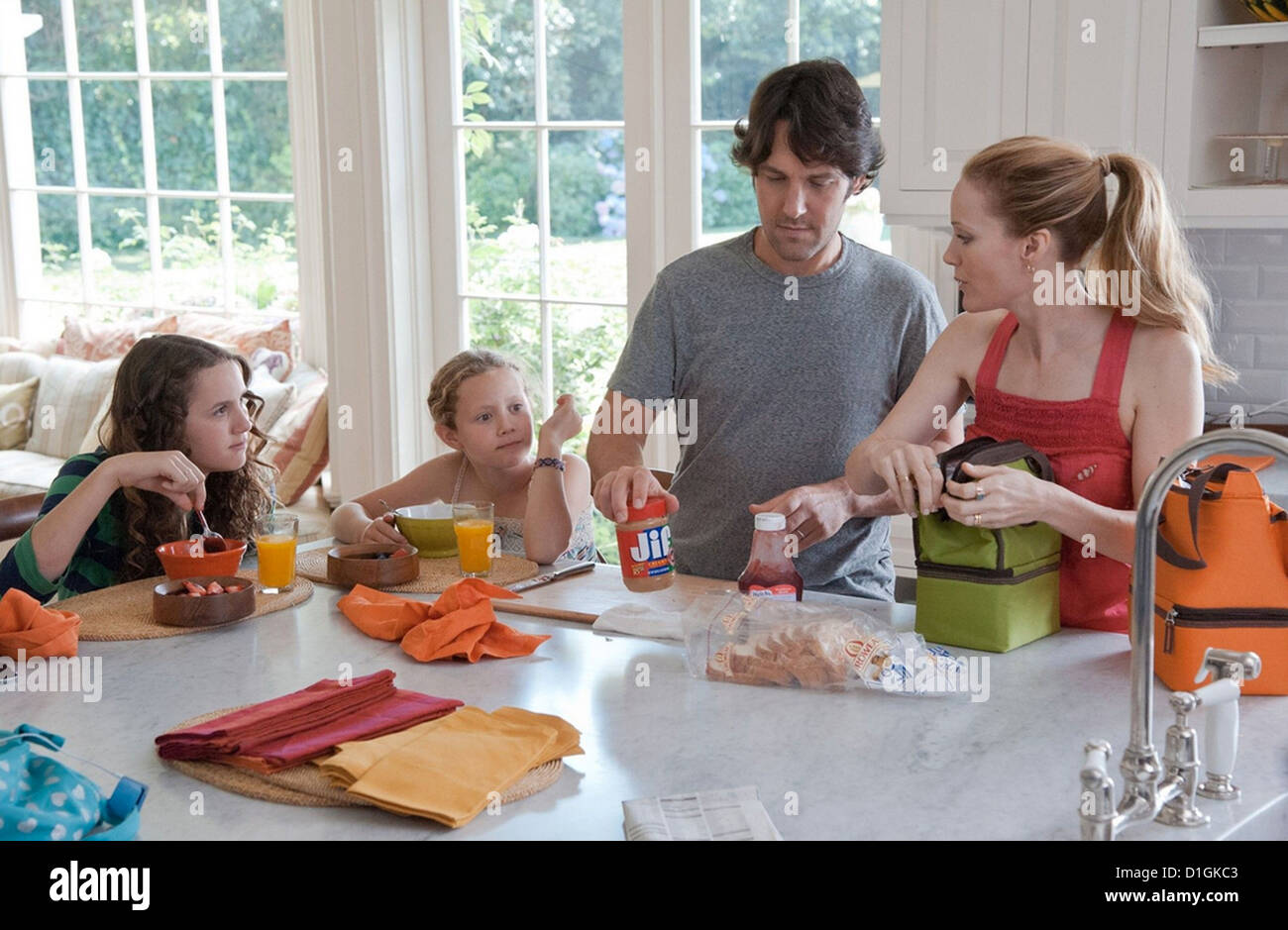 THIS IS 40 2012 Universal film Paul Rudd next to Leslie Mann Stock ...