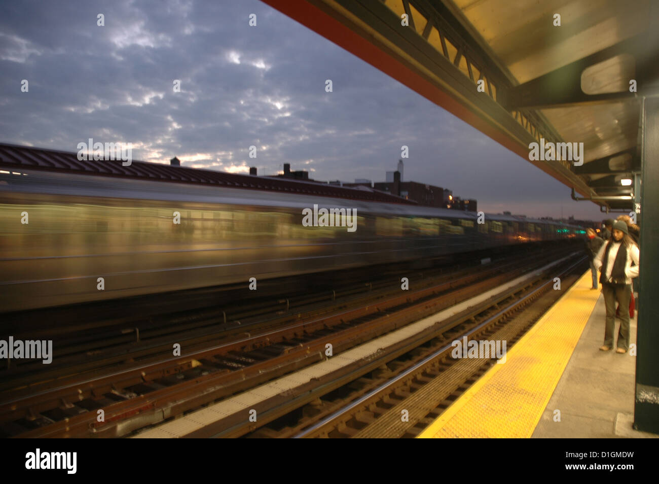 New York City, the subway Stock Photo - Alamy