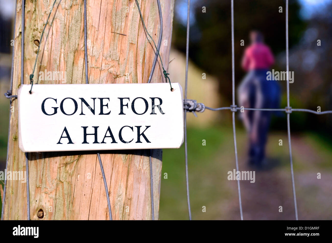 Gone away sign hi-res stock photography and images - Alamy