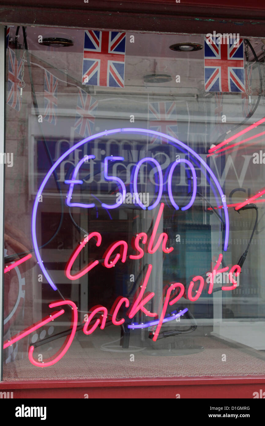 Neon union flag hi-res stock photography and images - Alamy