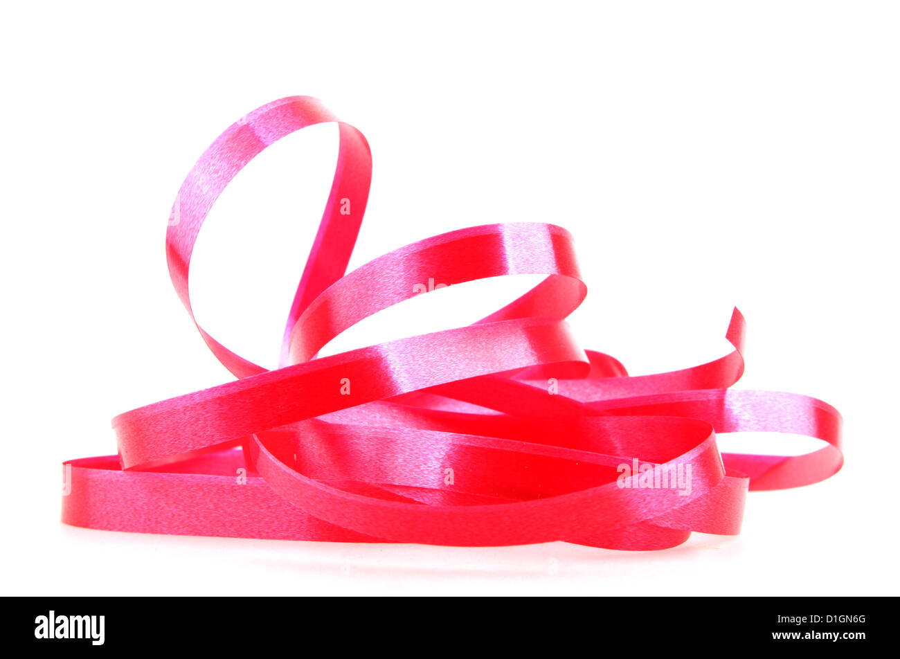 Single wave beautiful ribbon Cut Out Stock Images & Pictures - Alamy