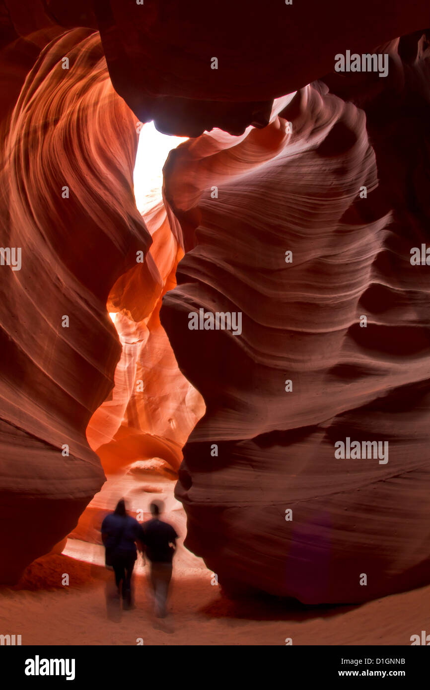 Upper Antelope Canyon (Tse' bighanilini), LeChee Chapter, Navajo Nation ...