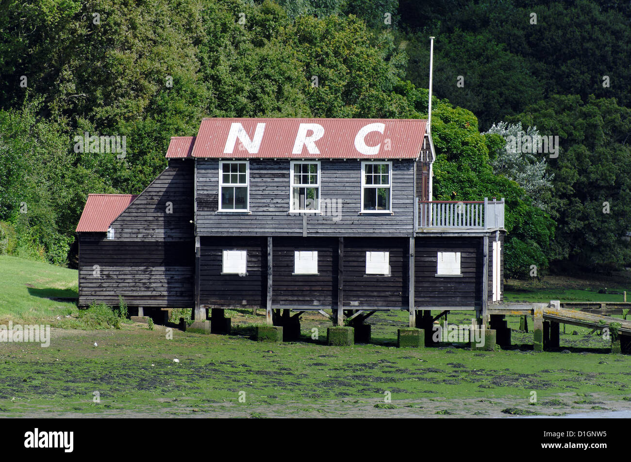 Newport Rowing Club Boat Building, Newport, Isle of Wight, England, UK ...