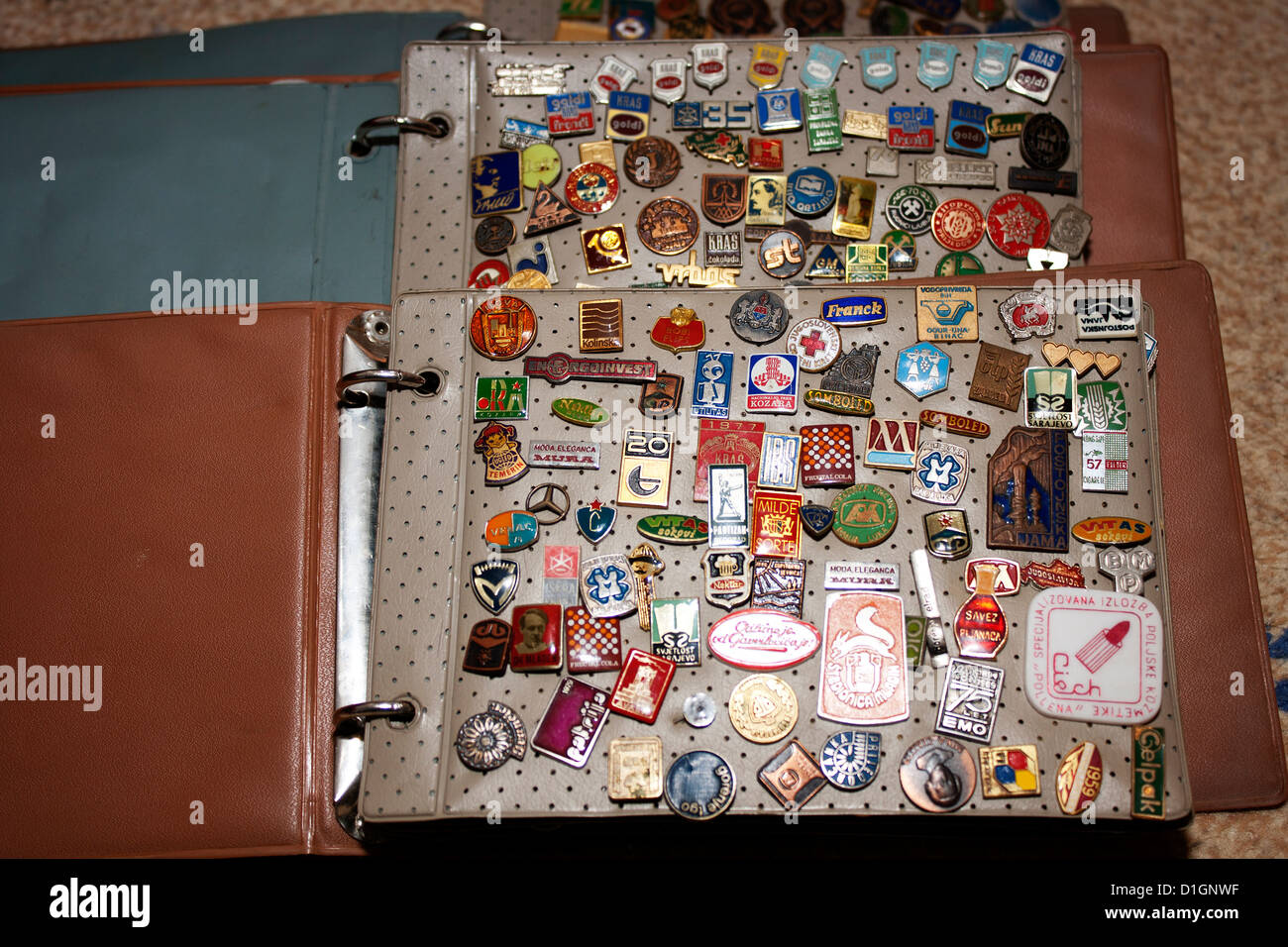 Metallic pins hi-res stock photography and images - Alamy