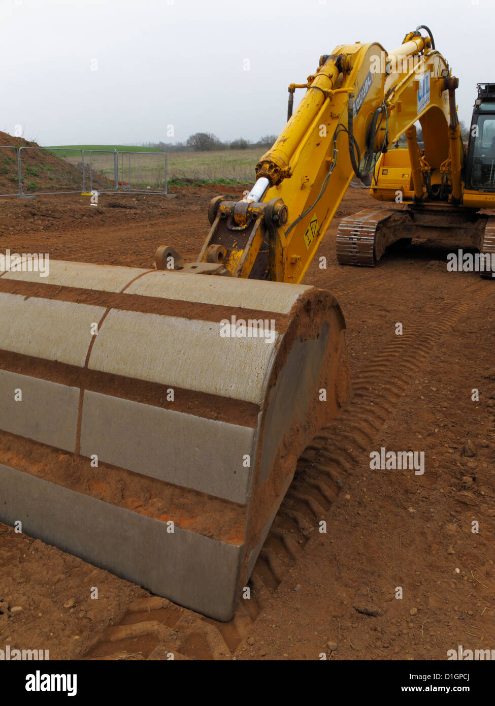 Large digger hi-res stock photography and images - Alamy