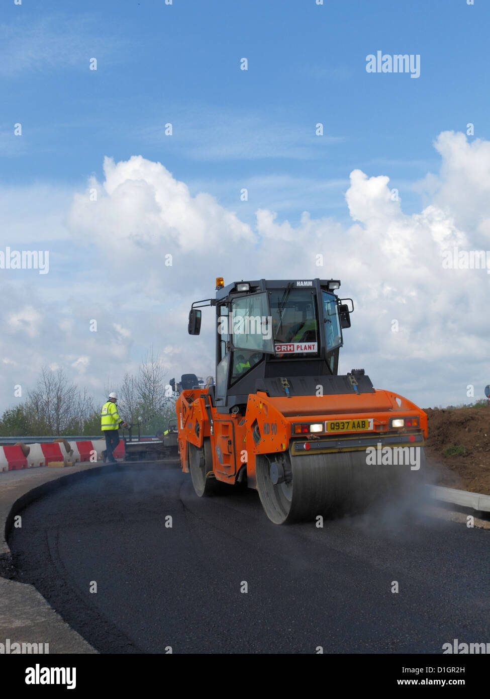 Asphalt rolling High Resolution Stock Photography and Images - Alamy