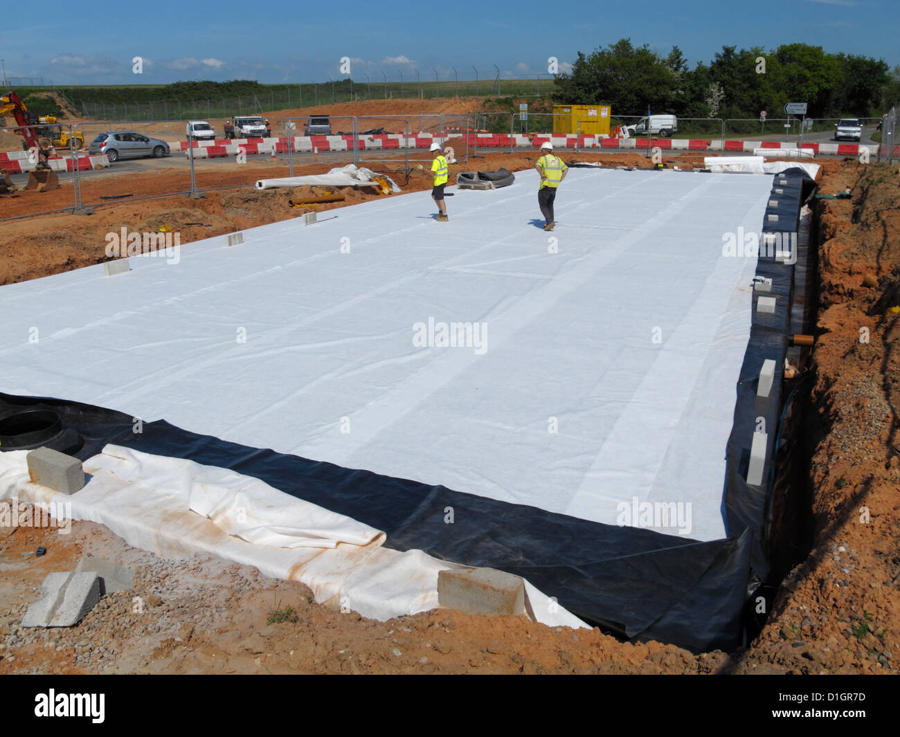 Sustainable drainage stormbloc plastic crate attenuation reservoir ...