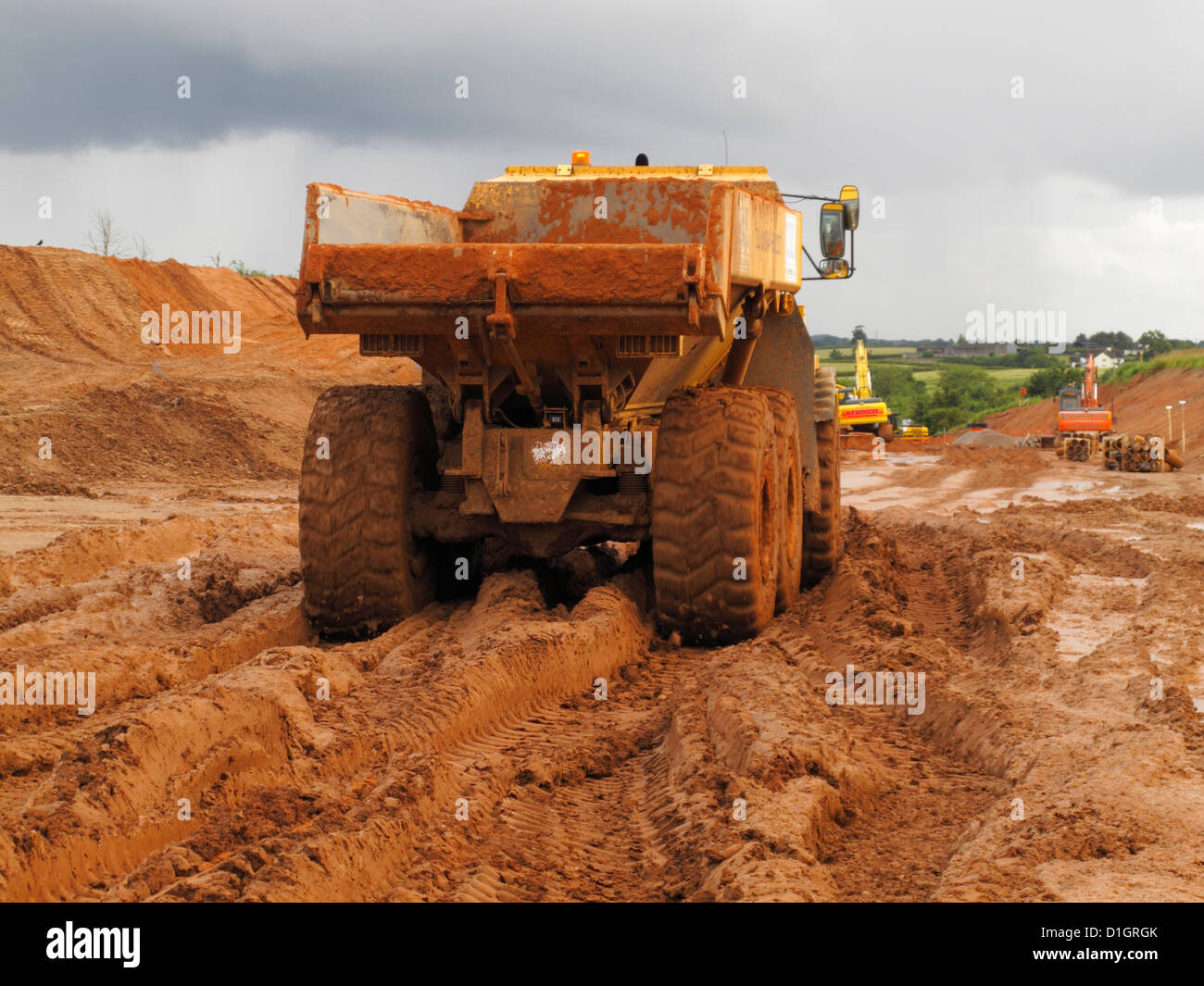 Wet civil engineering work hi-res stock photography and images - Alamy