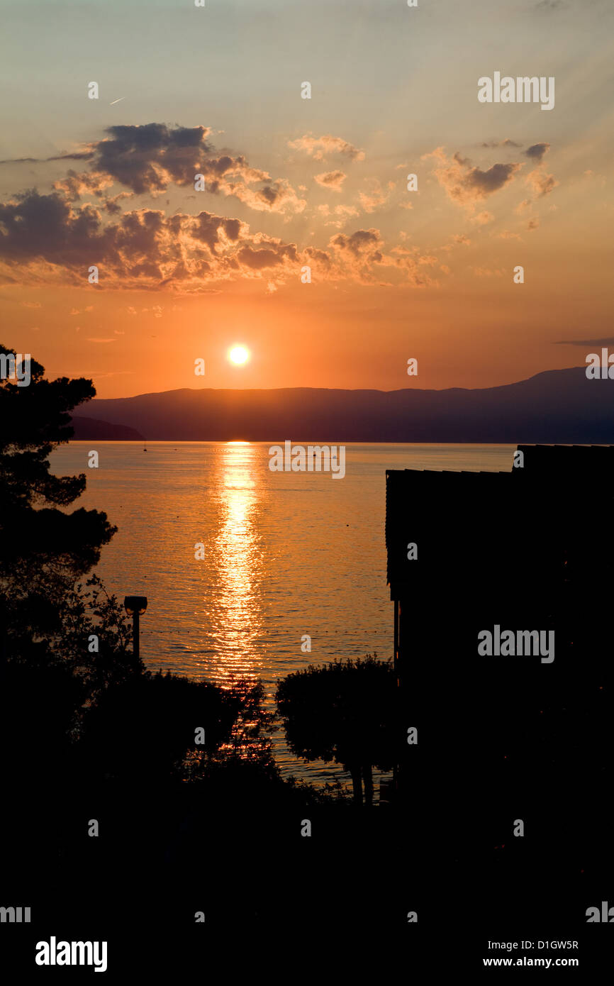 Sunset .Croatia, Europe Stock Photo - Alamy