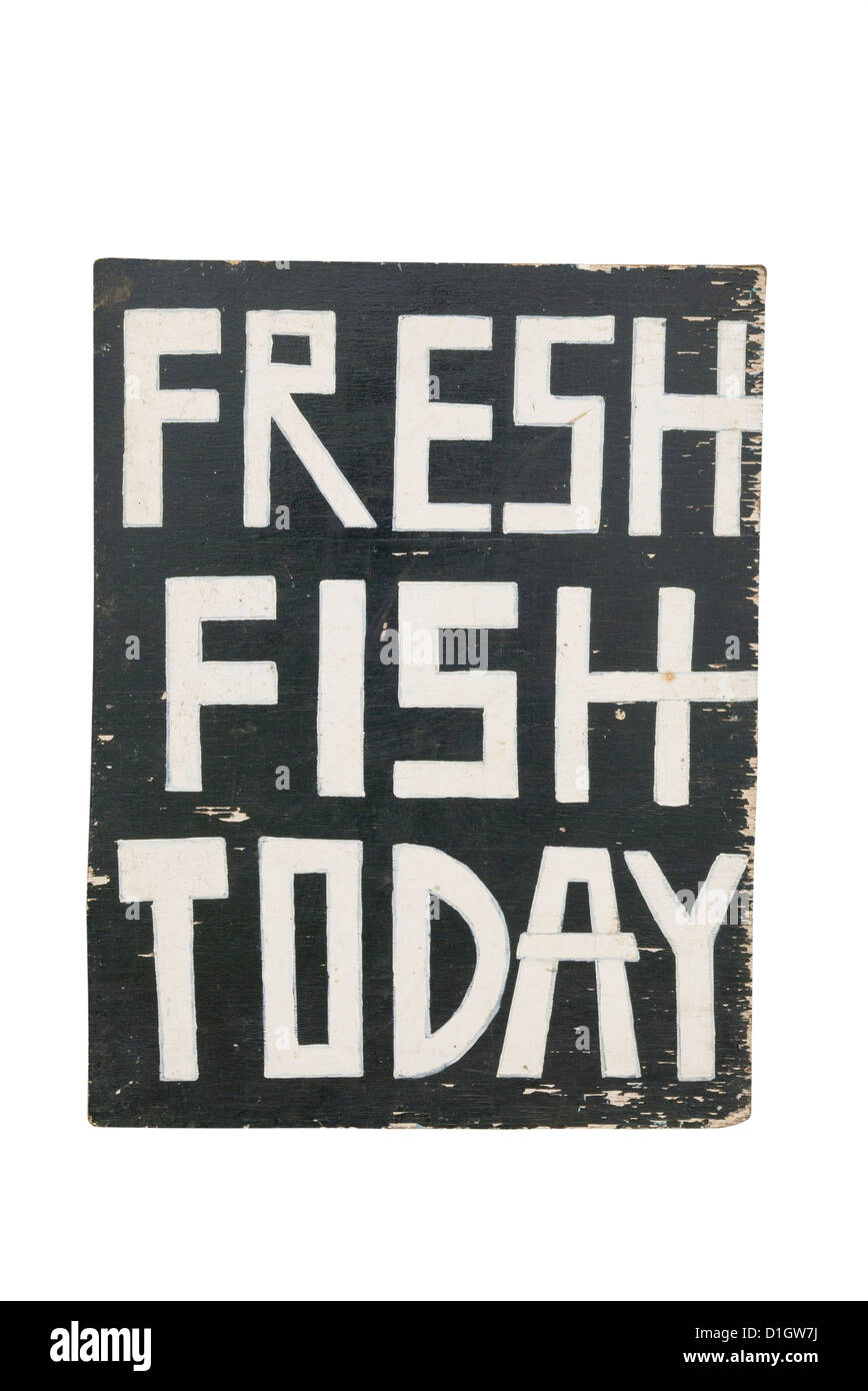 Fishmonger signs hi-res stock photography and images - Alamy