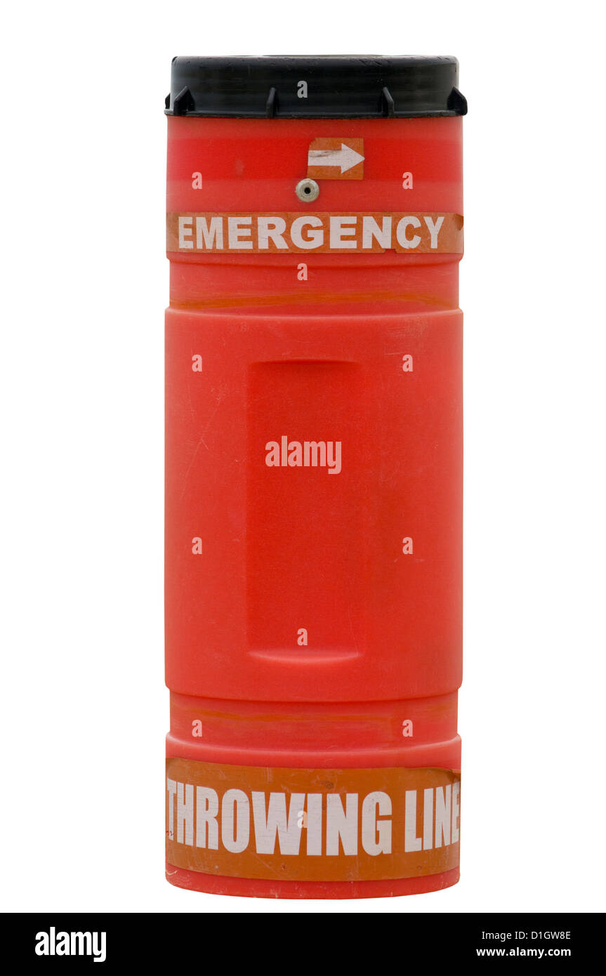 Emergency Throwing Line Stock Photo - Alamy