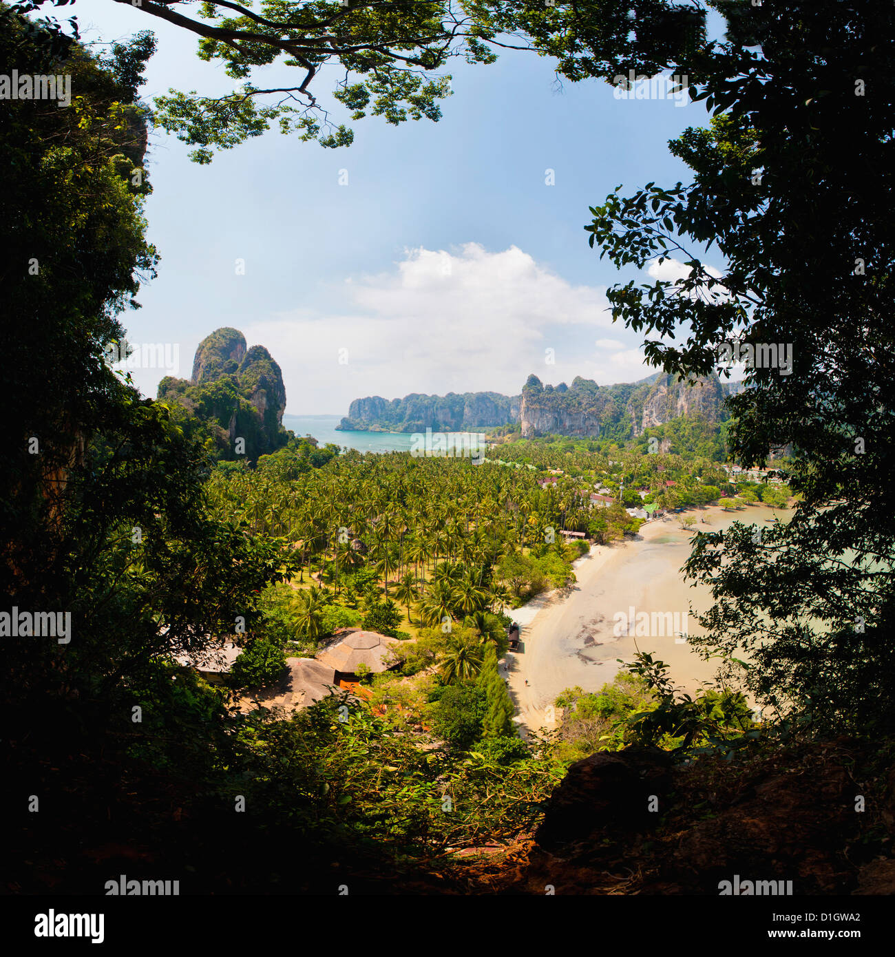 East railay beach hi-res stock photography and images - Alamy