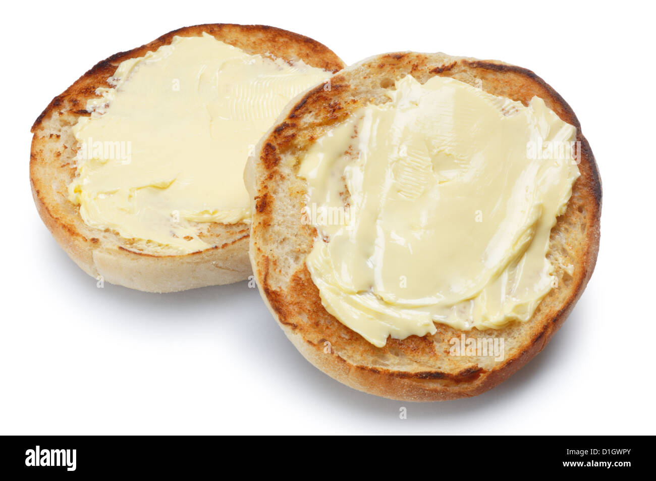 English muffin Cut Out Stock Images & Pictures - Alamy