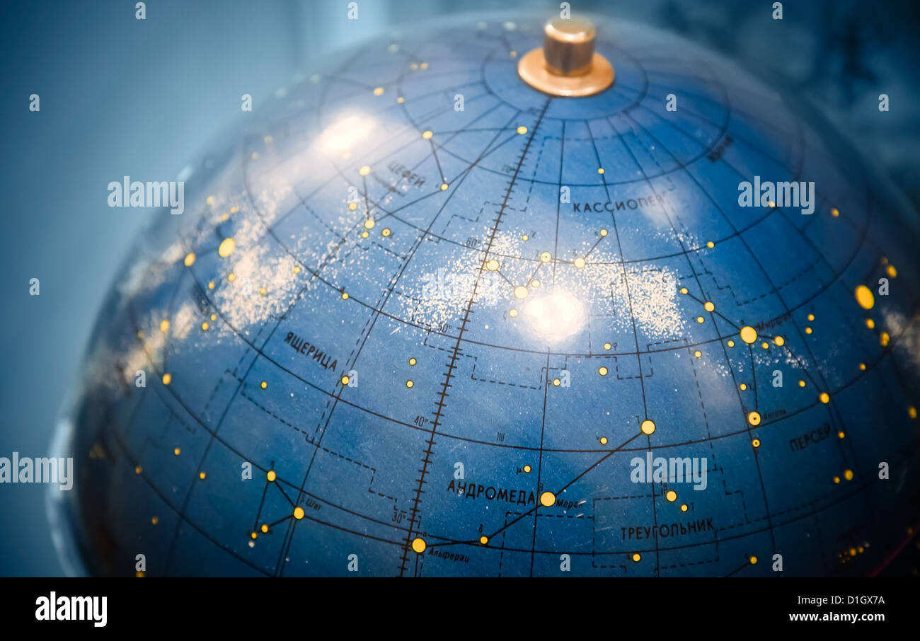 Old star map hi-res stock photography and images - Alamy