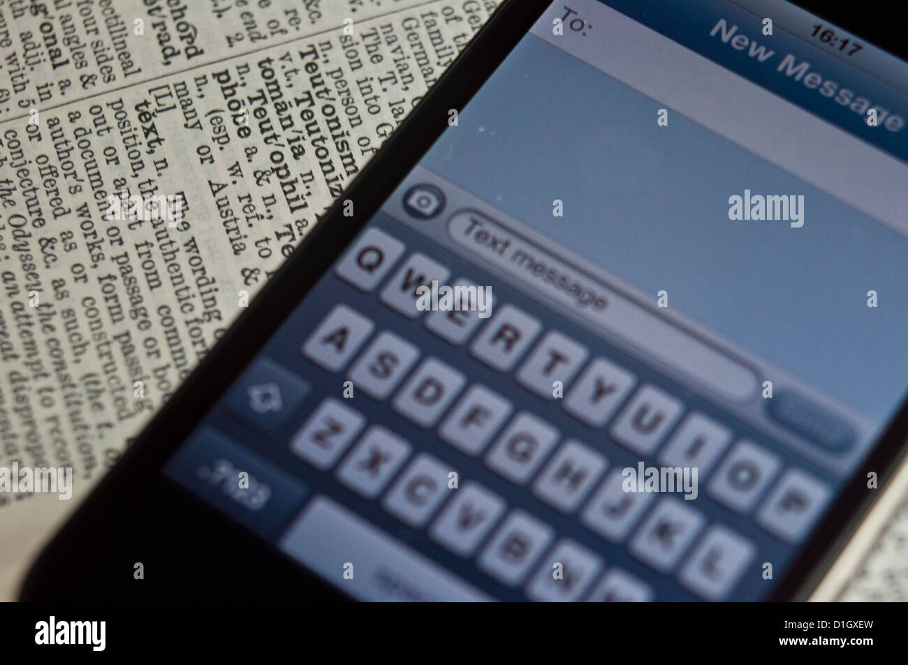 Spelling dictionary hi-res stock photography and images - Alamy