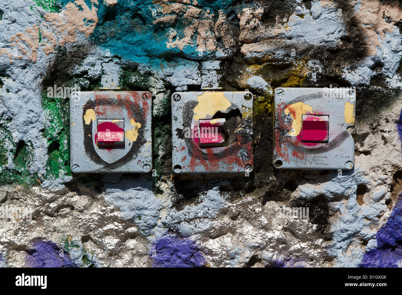 Typical Graffiti in Berlin Friedrichshain, Germany Stock Photo - Alamy