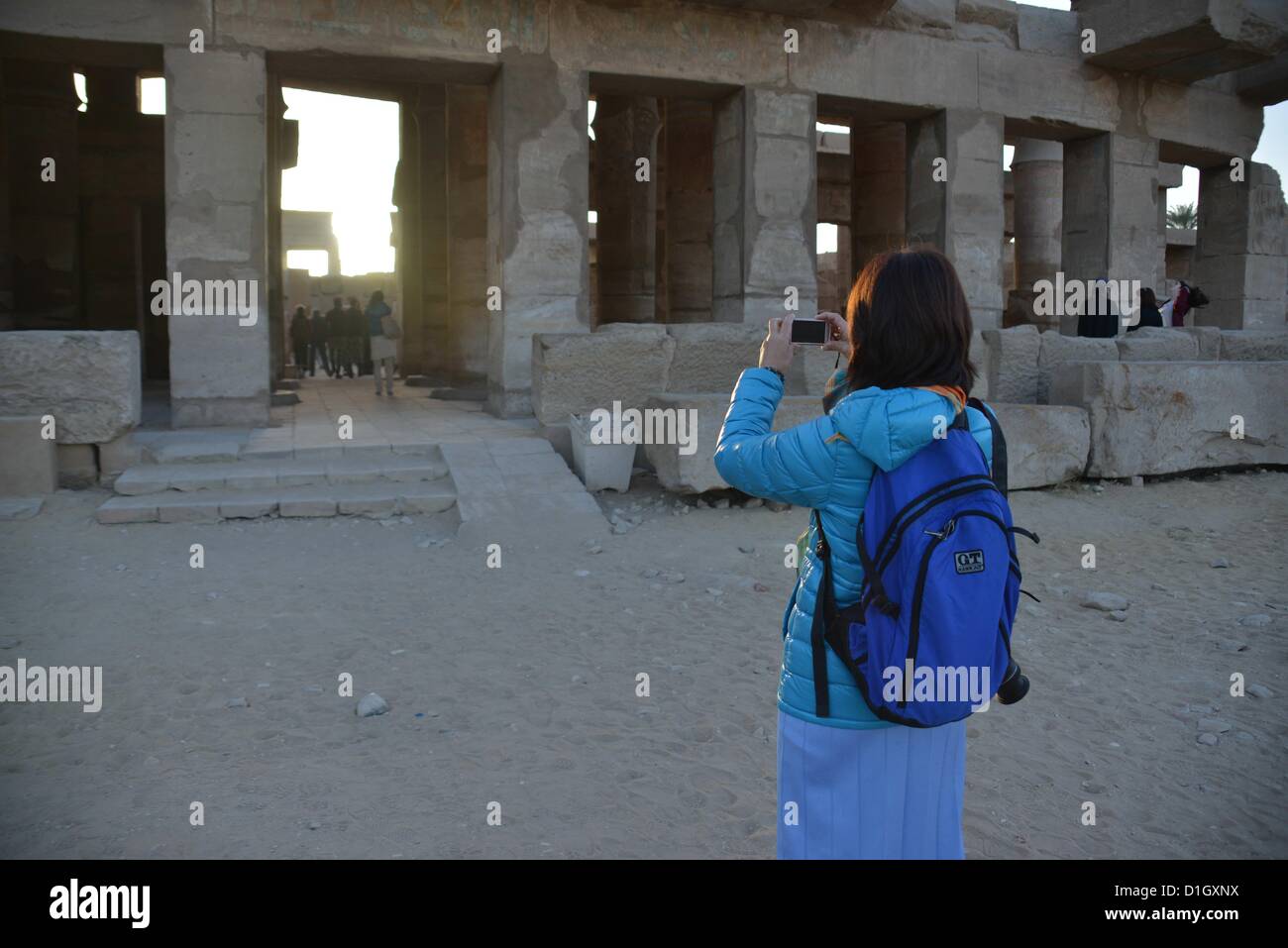 The Winter Solstice sunrise alignment at Karnak Temple where dawn ... The Winter Solstice sunrise alignment at Karnak Temple where dawn ...