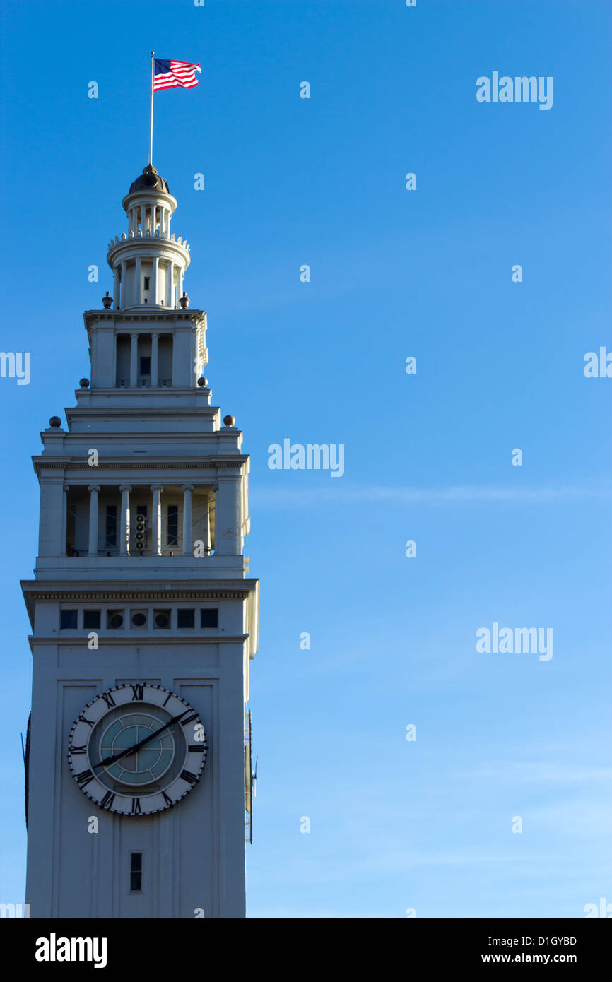Ferry terminal clock tower hi-res stock photography and images - Alamy