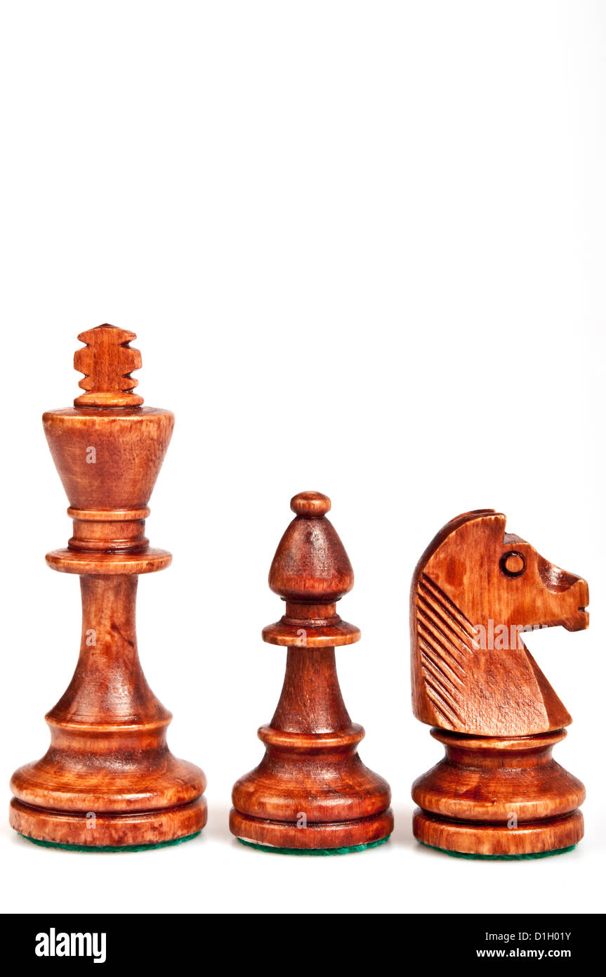 Chess pieces Cut Out Stock Images & Pictures - Alamy