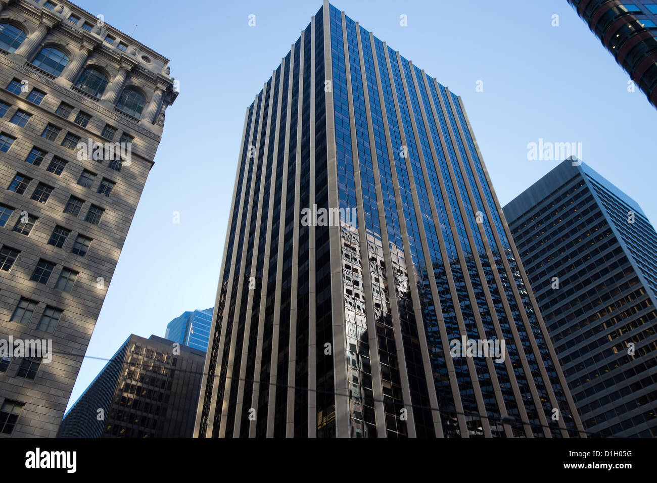 Office buildings in the downtown core Stock Photo - Alamy
