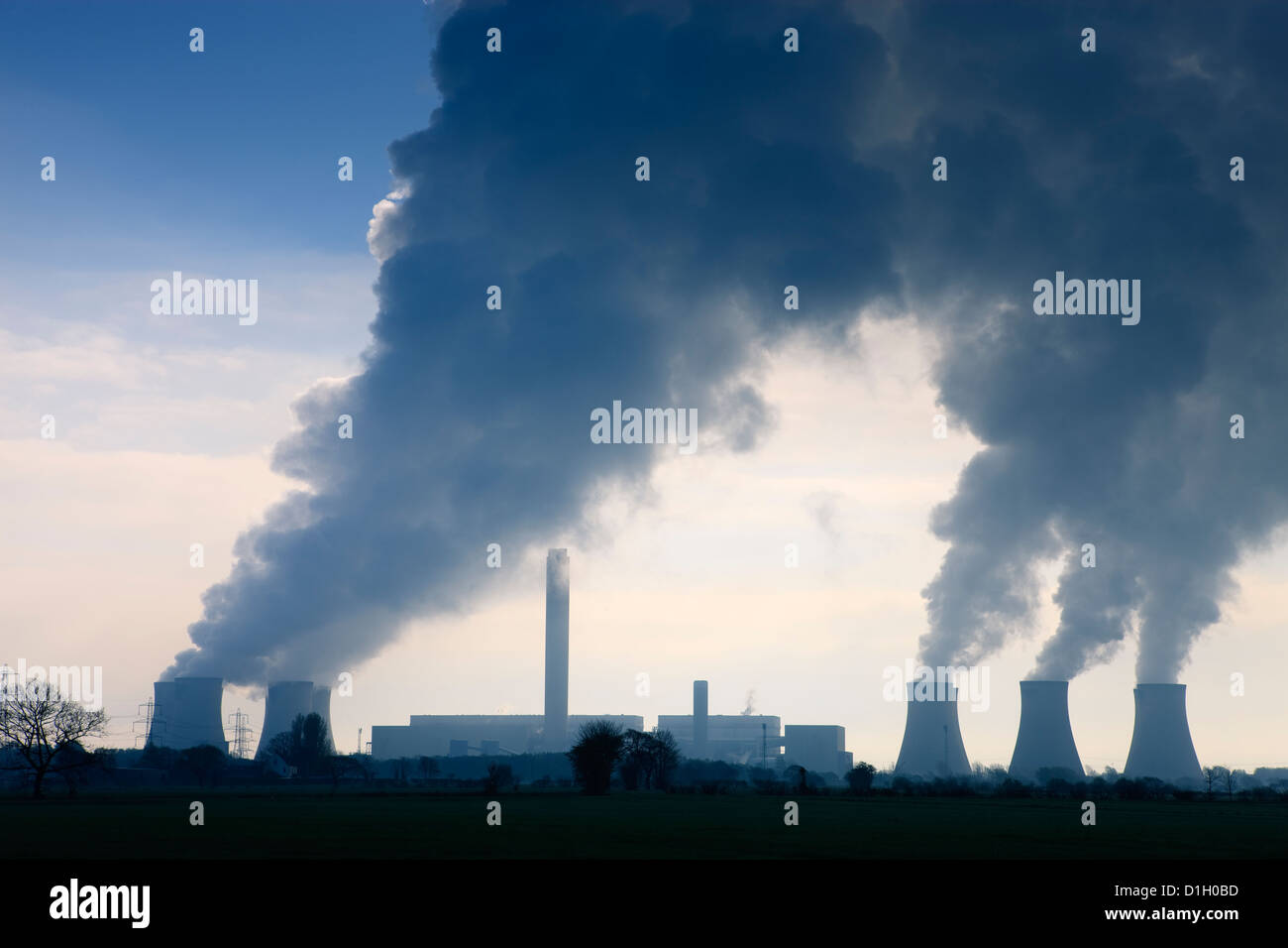 Eggborough Power Station Knottingley North Yorkshire England Stock ...
