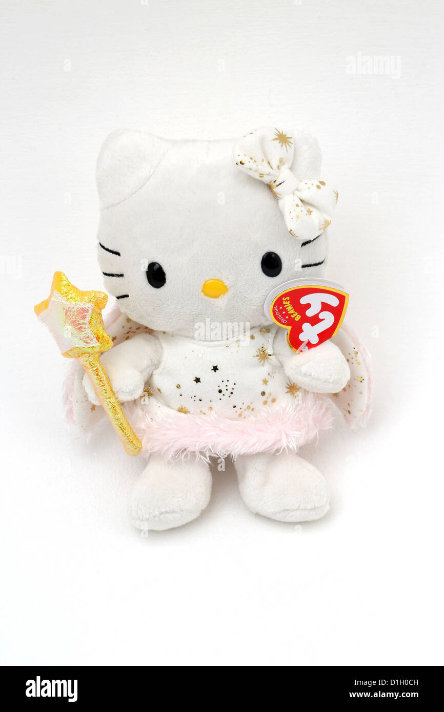 Hello Kitty ty Beanie Baby Stock Photo - Alamy