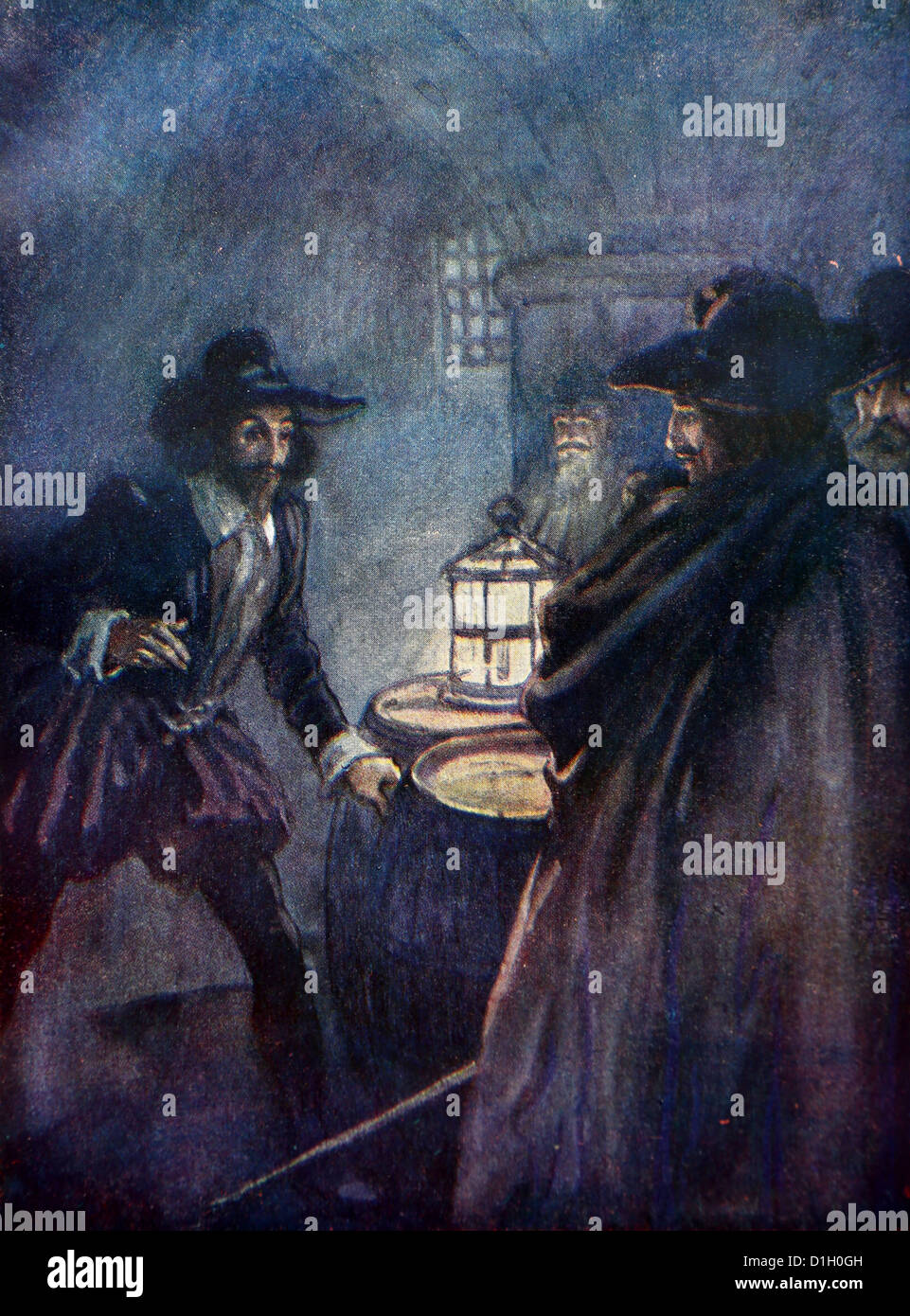 Guy fawkes plot illustration hi-res stock photography and images - Alamy
