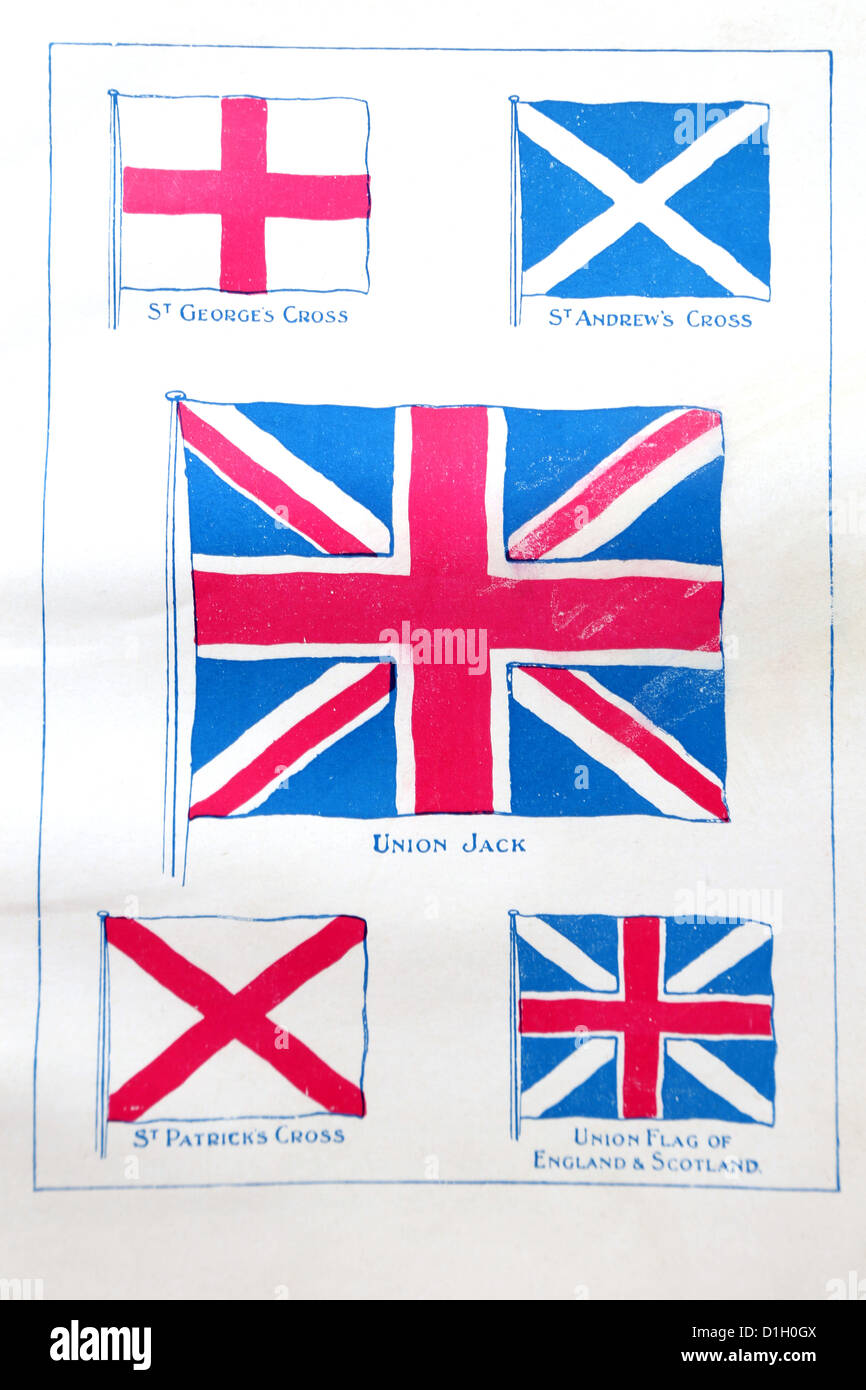 Flags england hi-res stock photography and images - Alamy