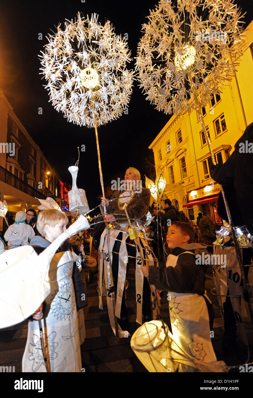 The annual Burning the Clocks took place in Brighton tonight to ...
