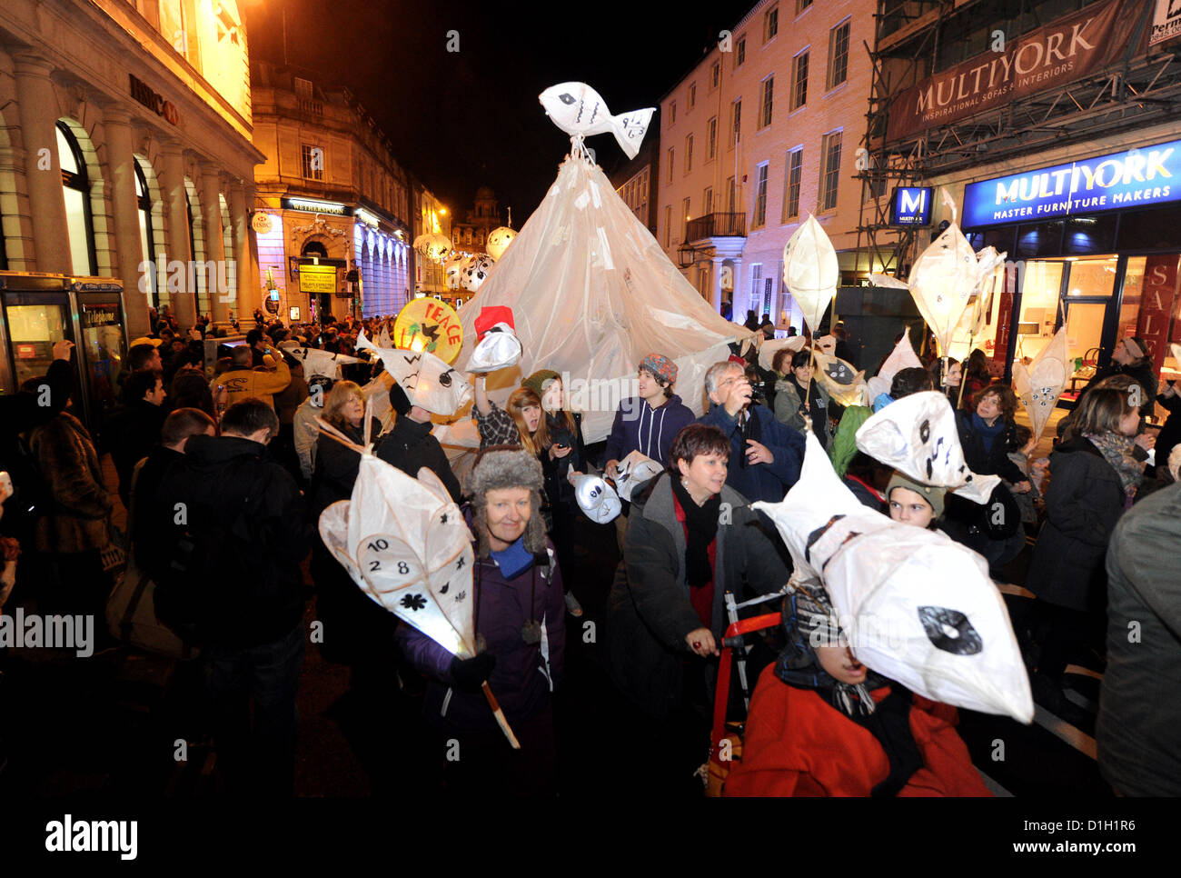 The annual Burning the Clocks took place in Brighton tonight to ...