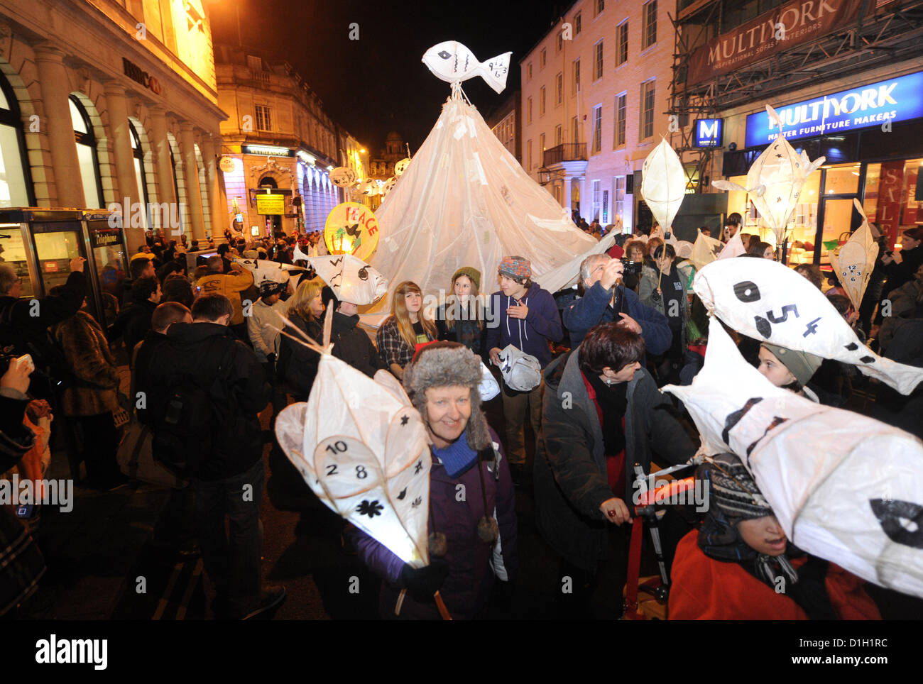 The annual Burning the Clocks took place in Brighton tonight to ...