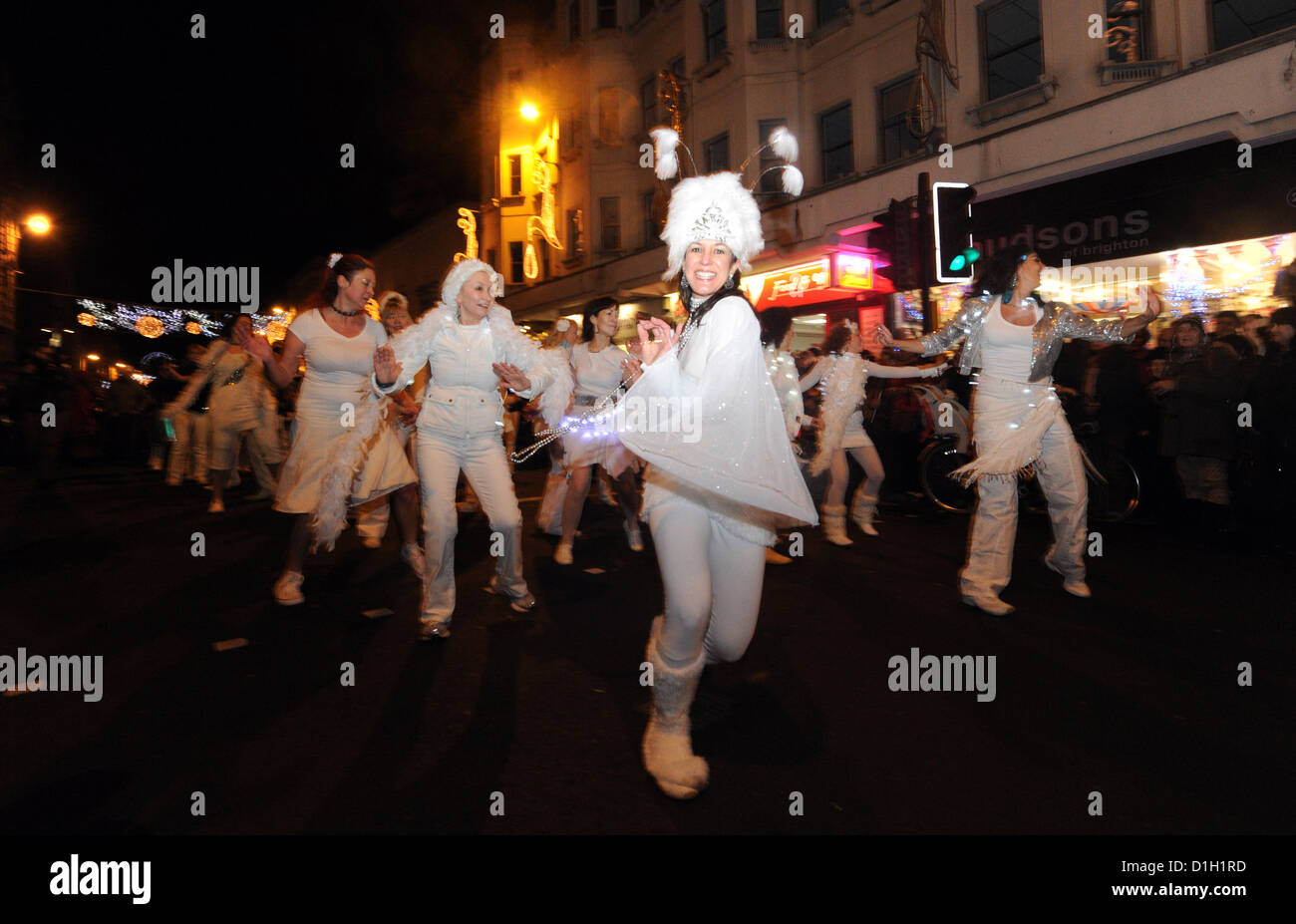 The annual Burning the Clocks took place in Brighton tonight to ...