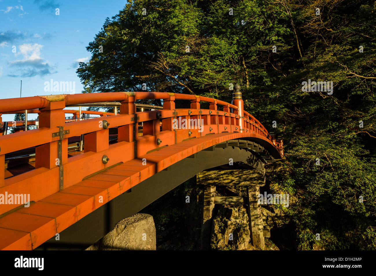 Shinkyo Bridge is a sacred bridge in Nikko, Japan Stock Photo - Alamy