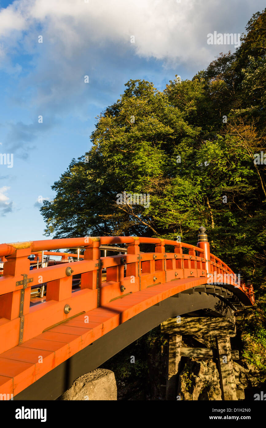 Shinkyo Bridge is a sacred bridge in Nikko, Japan Stock Photo - Alamy