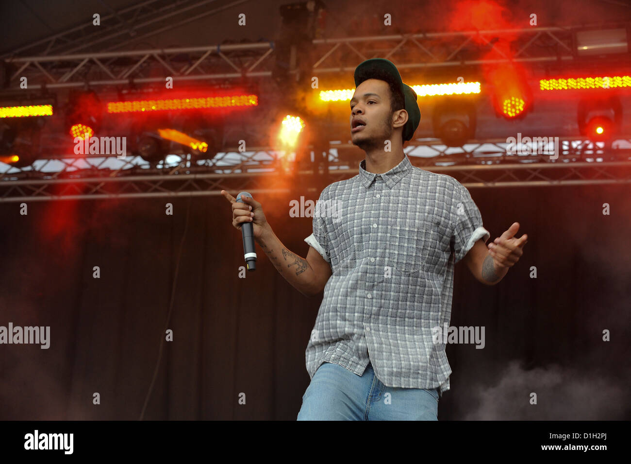 Rizzle Kicks are an English hip hop duo from Brighton Stock Photo - Alamy